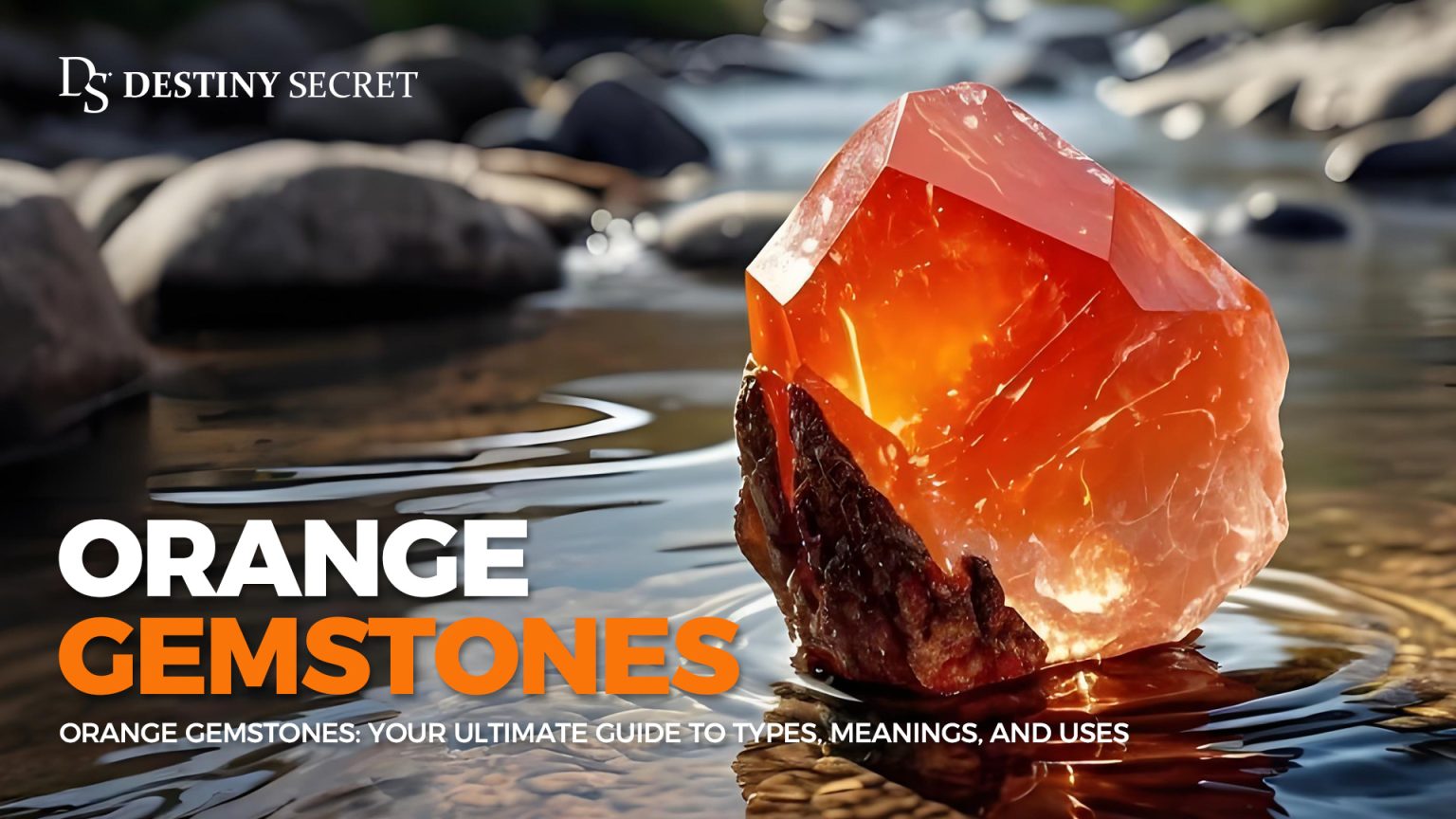 Orange Gemstones: The Complete Guide to Types, Colors & Meanings
